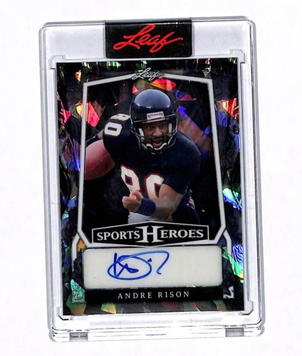 2025 Leaf Sports Heroes Andre Rison 9/35 Auto Autograph Card | eBay