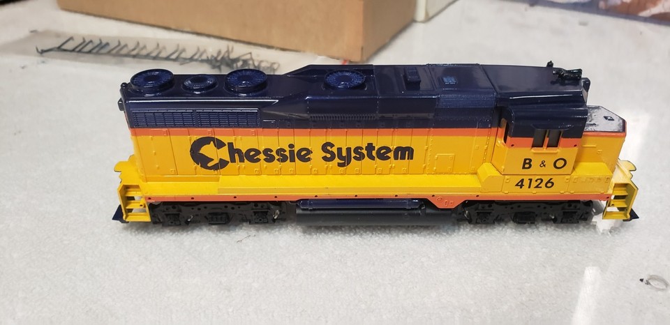 HO SCALE FRONT RANGE GP30 B&O CHESSIE SYSTEM #4120 DIESEL LOCOMOTIVE🔥🔥🔥 ...