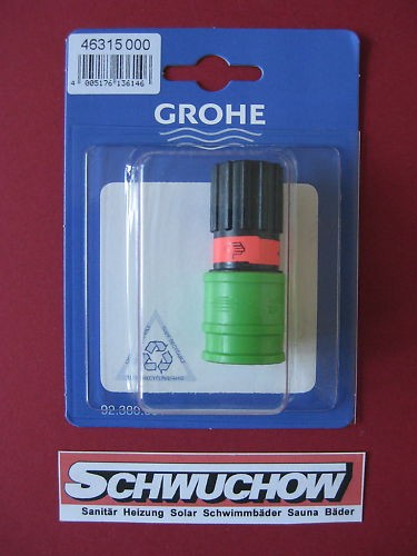 Grohe 46315000 Schnappkupplung 46315 für Brauseschlauch | eBay