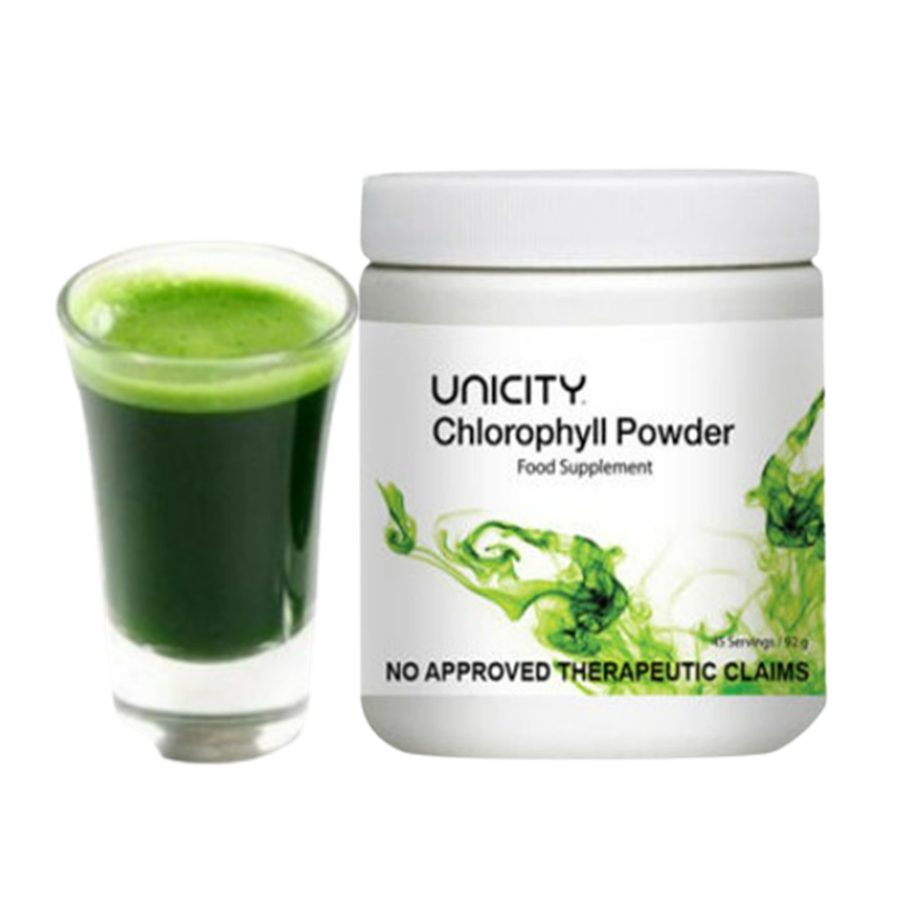 Chlorophyll Unicity Powder Health Drink Detox Toxins Blood Antioxidant ...