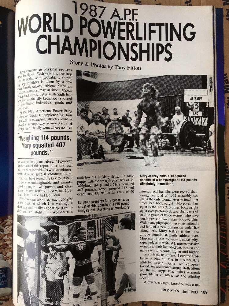 RARE Ironman Magazine June 1988 VINCE COMERFORD MARY HOVEY MIKE ...