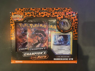 Pokemon Champion’s Path Pin Collection Hammerlocke Gym Pin Box Factory ...