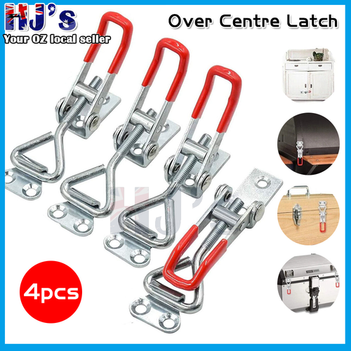 4PCS Dual Purpose Toggle Clamps Latch Style Clamps Load Capacity Tool ...