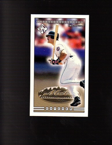 1999 Pacific Private Stock MINI PS-206 INSERT Mike Piazza #13 NEW YORK ...