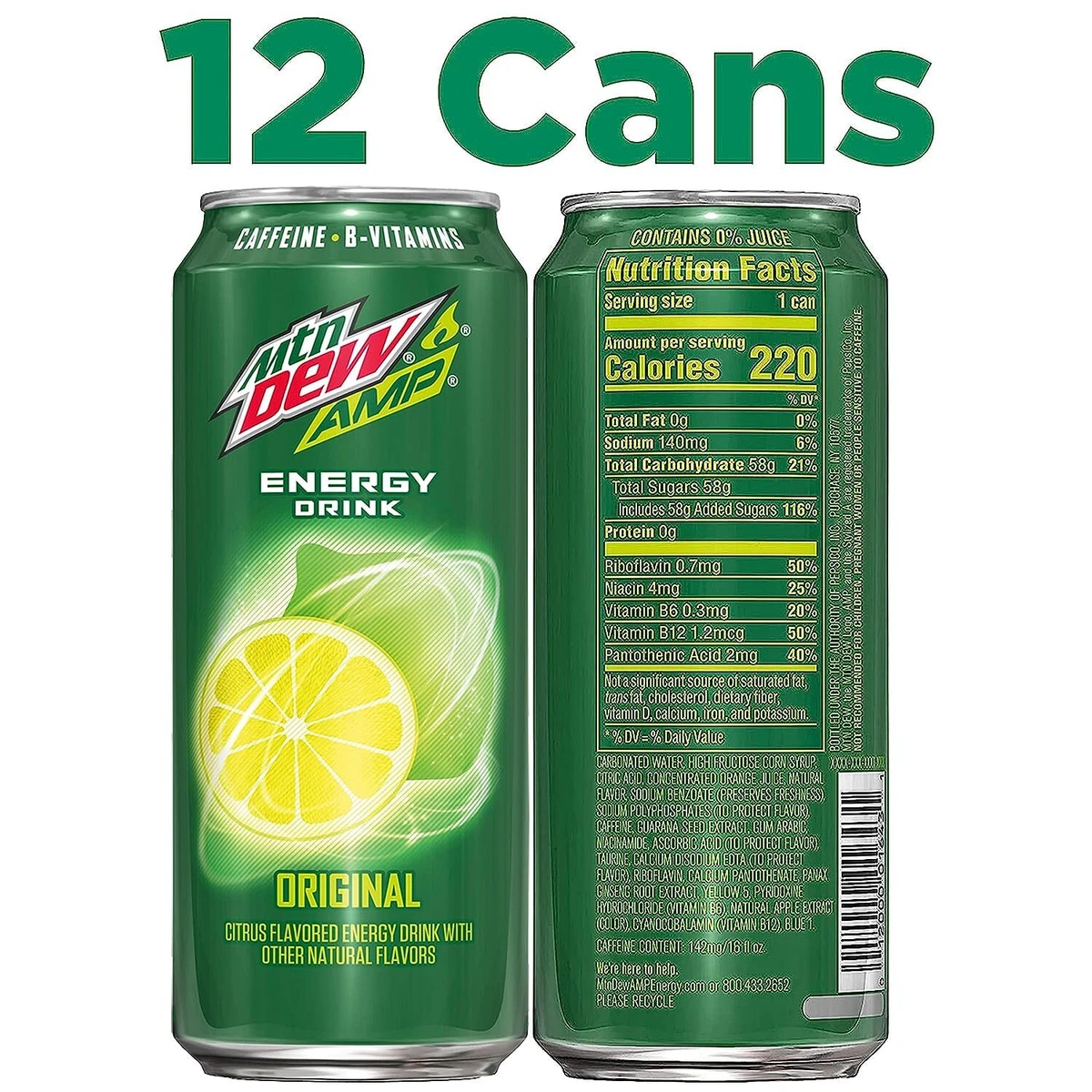 Amp Energy Can
