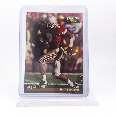 Joey Galloway Rookie - 1995 Classic Pro Line - Seattle Seahawks & Ohio ...