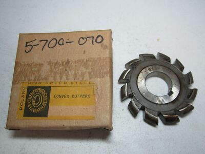 Dolfamex (5700070) 7/32" Radius, 3" Diam, 12 Teeth HSS Convex Radius ...