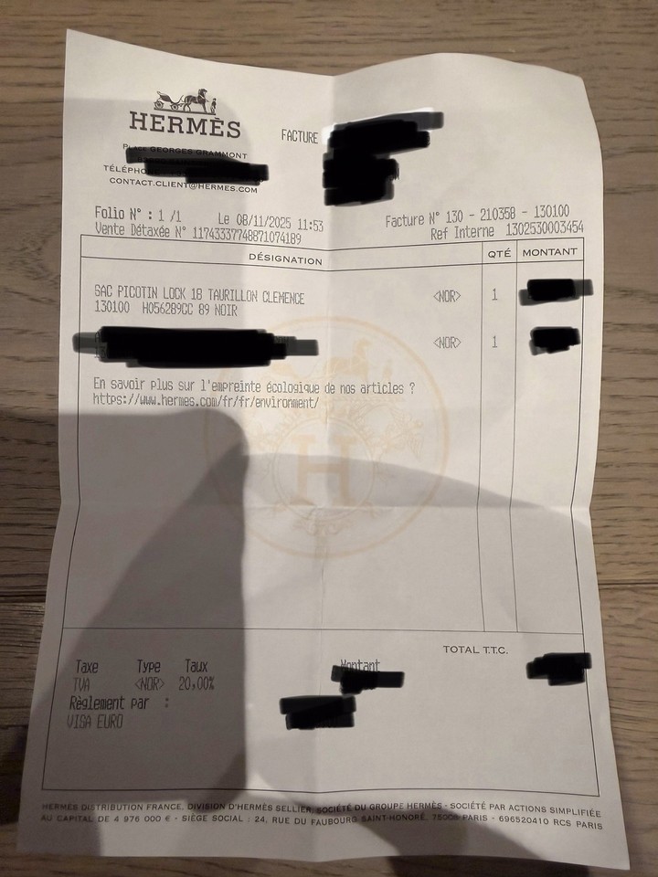 HERMÈS Picotin 18 Women's Leather Handbag Brand New With Invoice Black ...