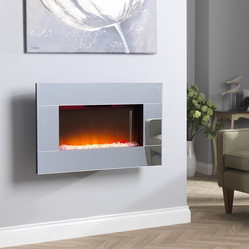 Dimplex Diamantique Wall Mounted Optiflame Electric Fire DIAM14E Open ...