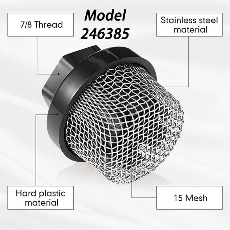 Airless Spray Screen Set 3 Kinds Suction Pipe Screen Spray Pump ...