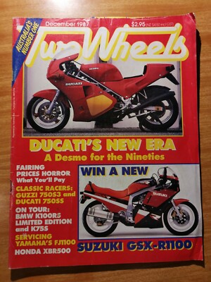 Two Wheels Magazine - December 1987 | eBay Australia