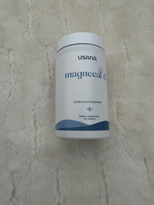 USANA MagneCal D balanced magnesium & calcium supplement fortified Exp ...
