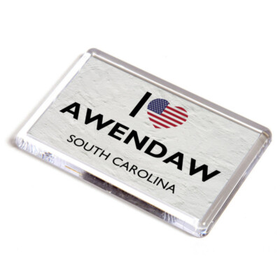 FRIDGE MAGNET - I Love Awendaw, South Carolina - USA | eBay UK