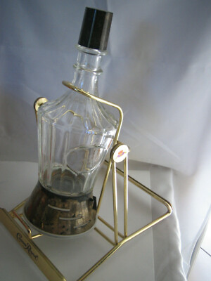CROWN ROYAL Display Rack Pouring Cradle Vintage Tilt and Pour ,I owe ...