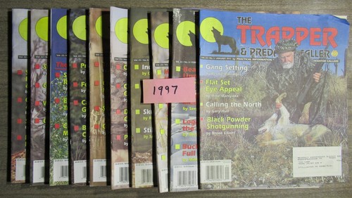 1997 complete year The Trapper and & Predator caller 10 magazines | eBay