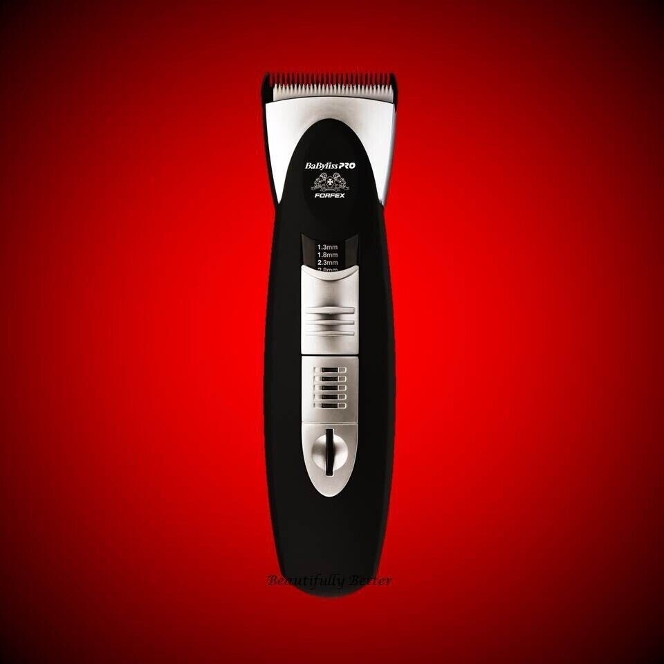 BABYLISS FORFEX 670 PROFESSIONAL CORD CORDLESS HAIR CLIPPER & STAND ...