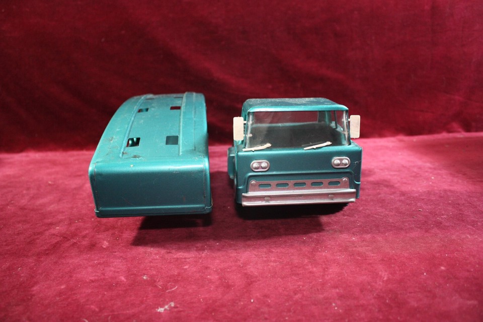 VINTAGE STRUCTO TRANSCONTINENTAL FLEET SET # 906 LIVESTOCK CAR HAULER ...