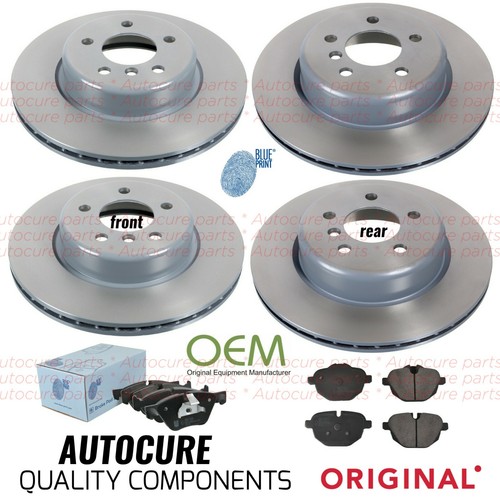 FITS BMW 5 SERIES 520D F10 F11 BLUEPRINT FRONT REAR BRAKE DISCS + PADS ...