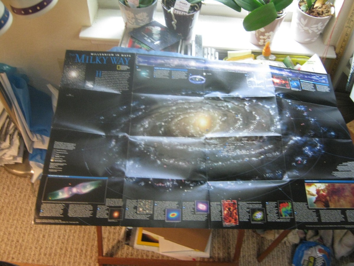 Milky Way Galaxy Map National Geographic