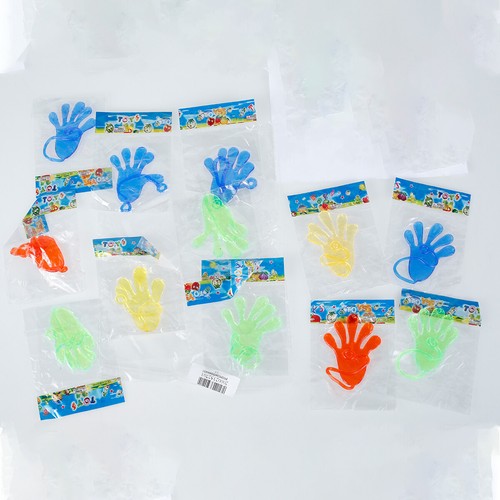 12pcs Funny Sticky Hands Toys Jelly Stretchy Sticky Palms Toys Novelty ...