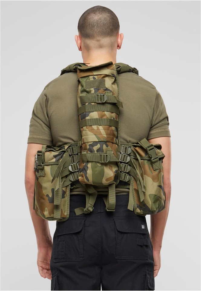 Brandit Tactical Military Vest For Men Work Camping Woodland | eBay