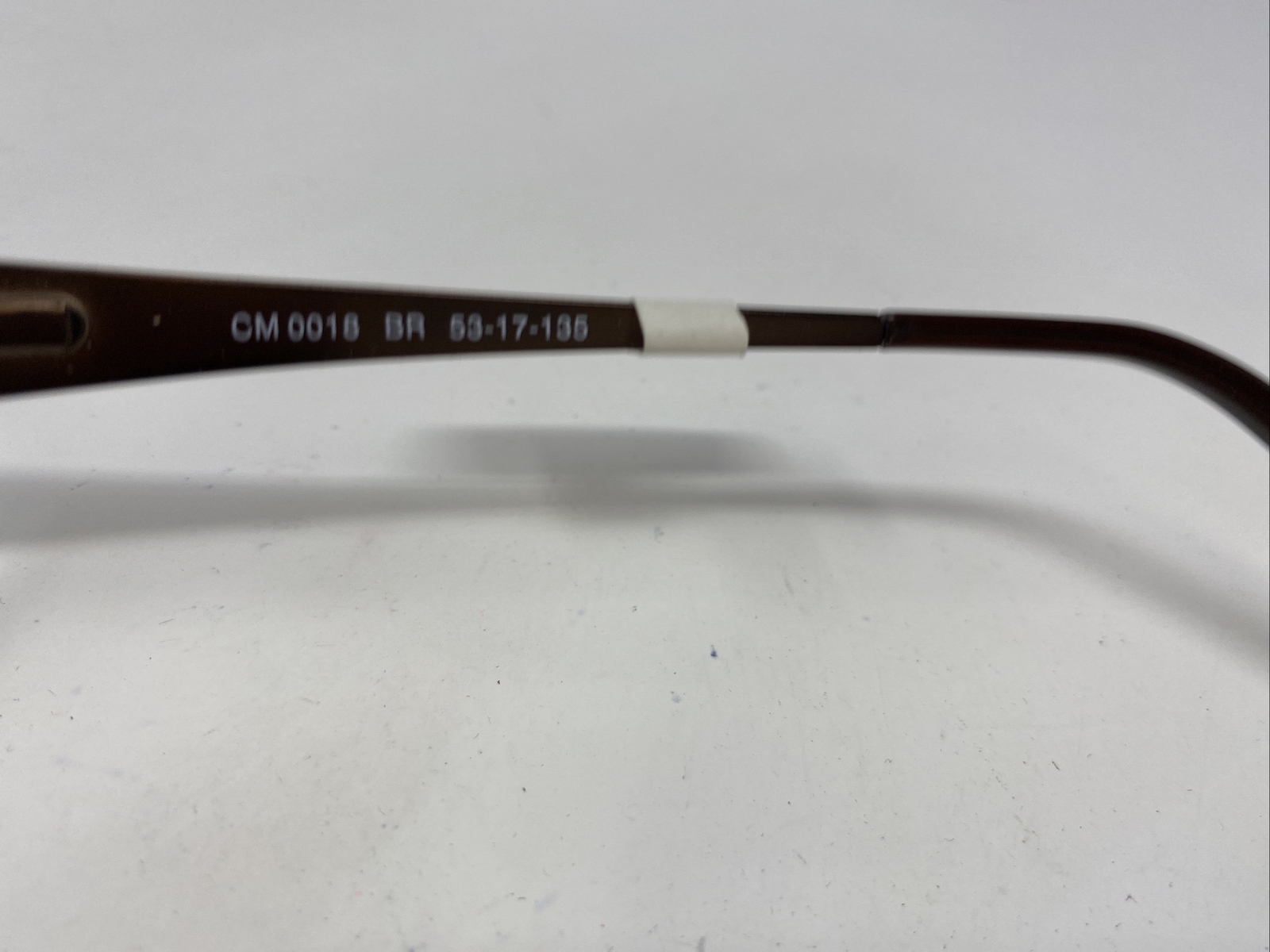 Chelsea Morgan CM 0018 BR 53-17-135 Brown Metal Full Rim Eyeglasses ...