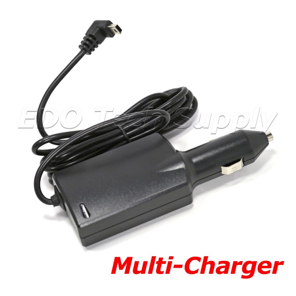 10' Power Cord Car Charger for Garmin RV 660 760 770 LMT-S with USB ...