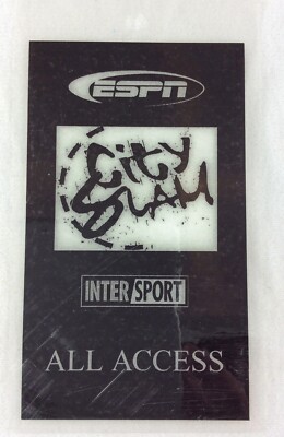 ESPN City Slam Inter Sport All Access Crendential | eBay