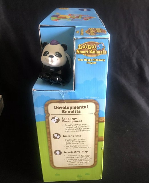 VTech Go Smart Animals Tree House Hideaway Playset 3417761571002 for ...