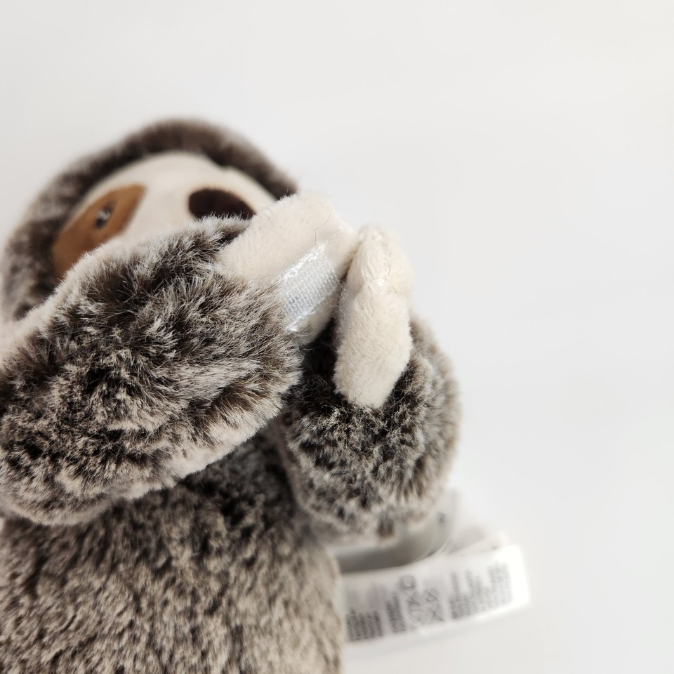 H&M Home Brown Sloth Plush Bear Teddy 12in Stuffed Animal Soft Toy Grip ...