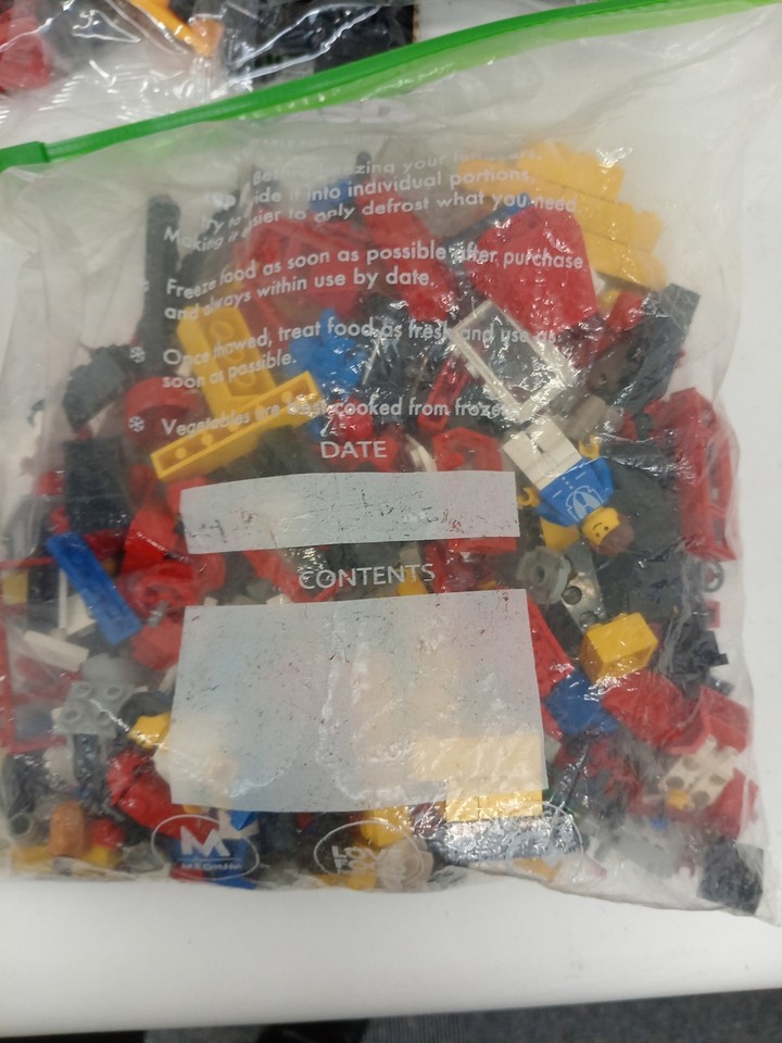 Bundle LEGO Blox Mixed Bricks Sets Road Plates & Manuals Job Lot 5.35kg ...