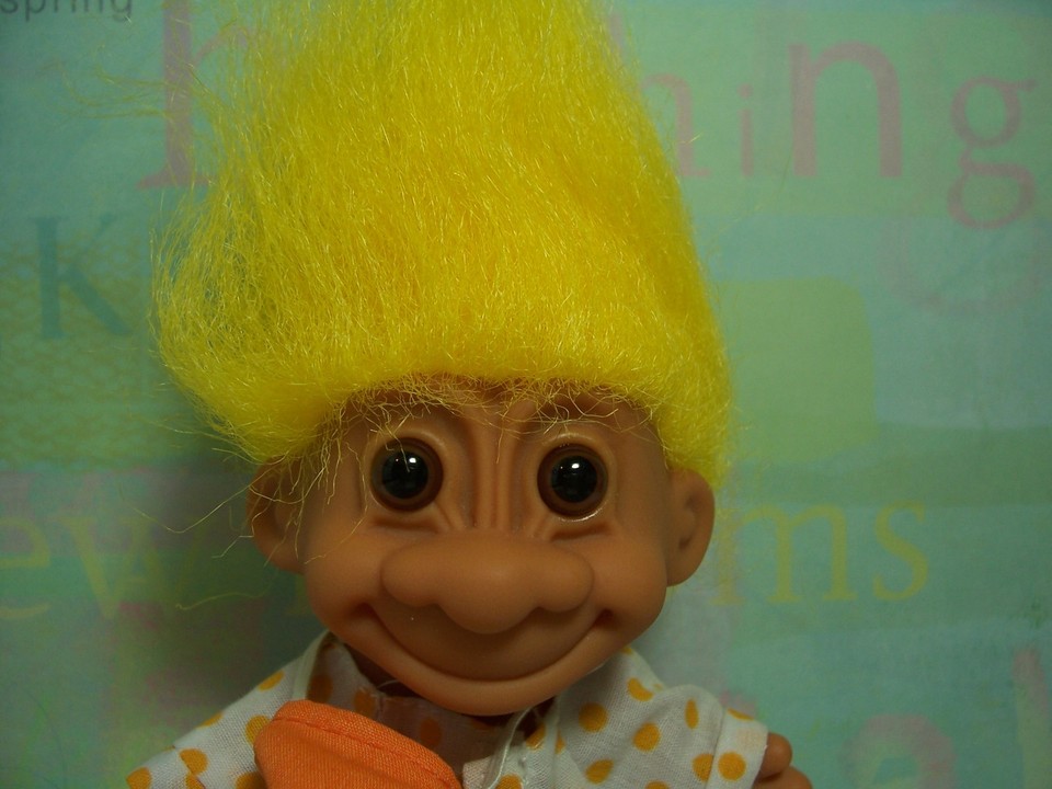 EASTER CHICK/CHICKEN/DUCK - 5" Russ Troll Doll - NEW IN ORIGINAL BAG | eBay