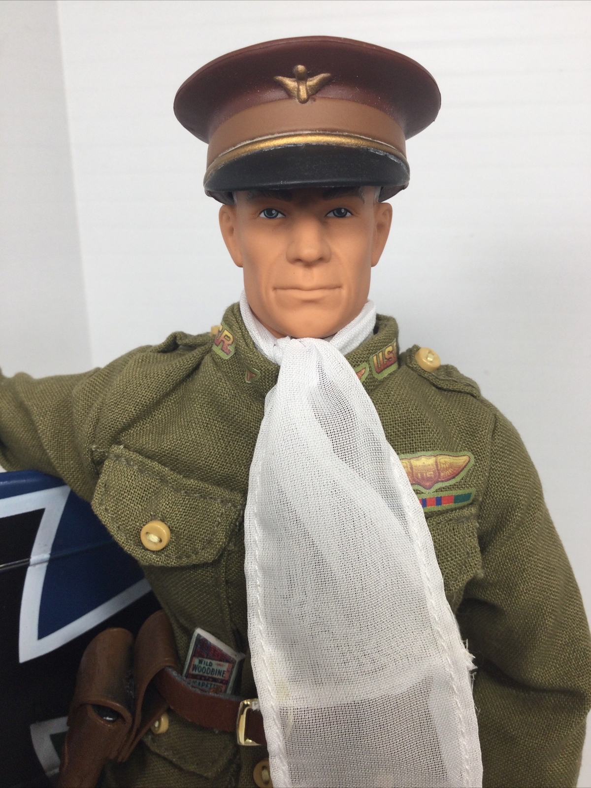 1/6 HASBRO GI JOE WW1 US 94TH AERO SQUADRON FIGHTER PILOT DIORAMA ...