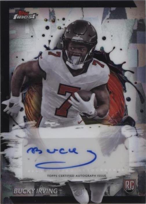 2024 Topps Finest - Rookie Finest Autographs Bucky Irving #RFA-M (AU ...