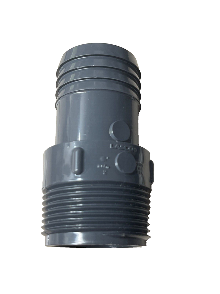 Lasco Schedule 80, 1-1/4 in Insert X 1-1/4 in D MPT PVC Male Adapter ...