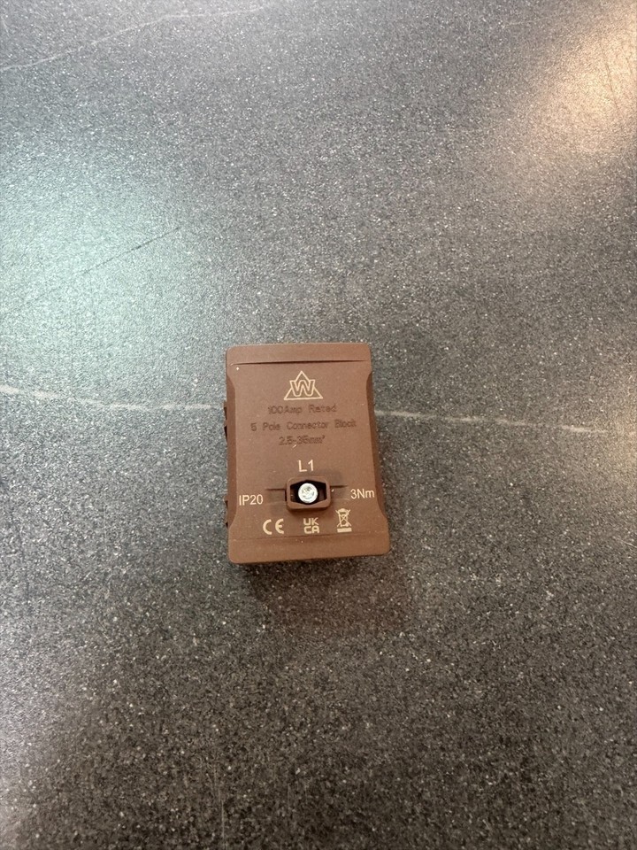 HENLEY BLOCK 100A 35MM PHASE COLOURS CONNECTOR BLOCK | eBay UK