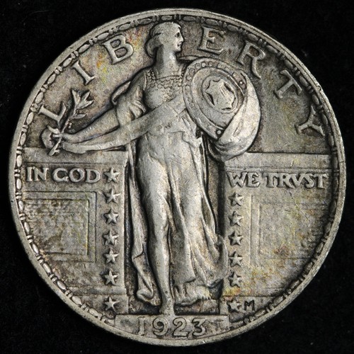 1923 Standing Liberty Silver Quarter AU+ E294 KDNP | eBay