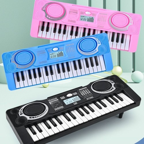37 Keys Learning Music Kids Electronic Piano Toy Piano Keyboard Toy ...