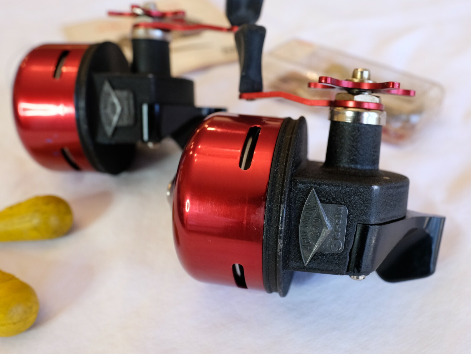 Circa 1966 Abu Garcia Abu-Matic 170 Pair of Reels - NICE! - Abumatic | eBay