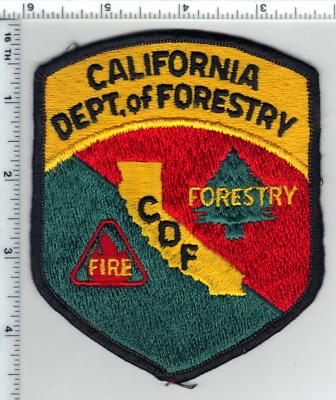 California Department of Forestry 2nd Issue Shoulder Patch | eBay