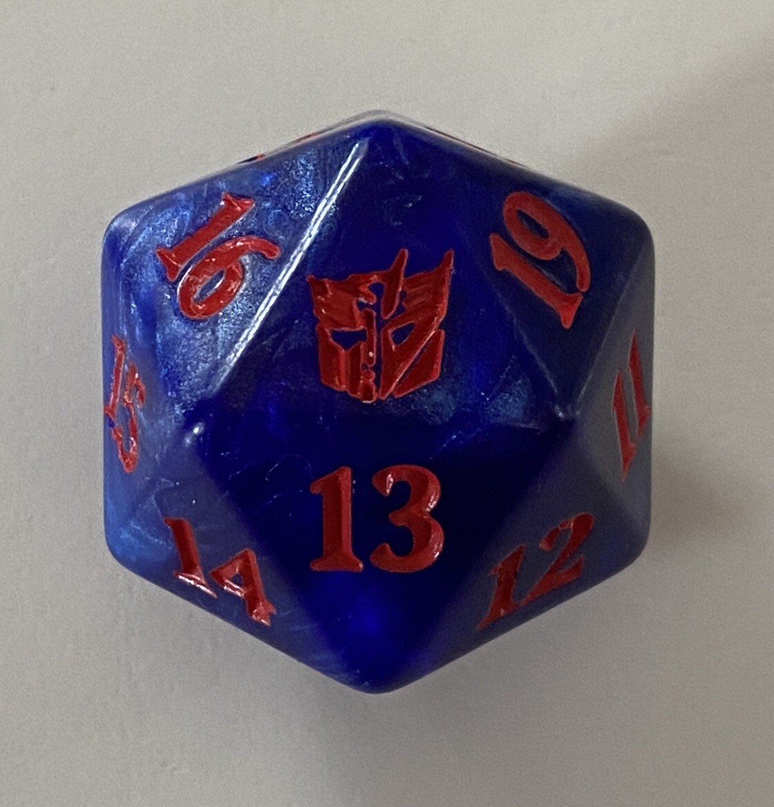 BRO 20-sided Spindown Die / Dice (XL 32mm) MTG Transformers Gift Bundle ...