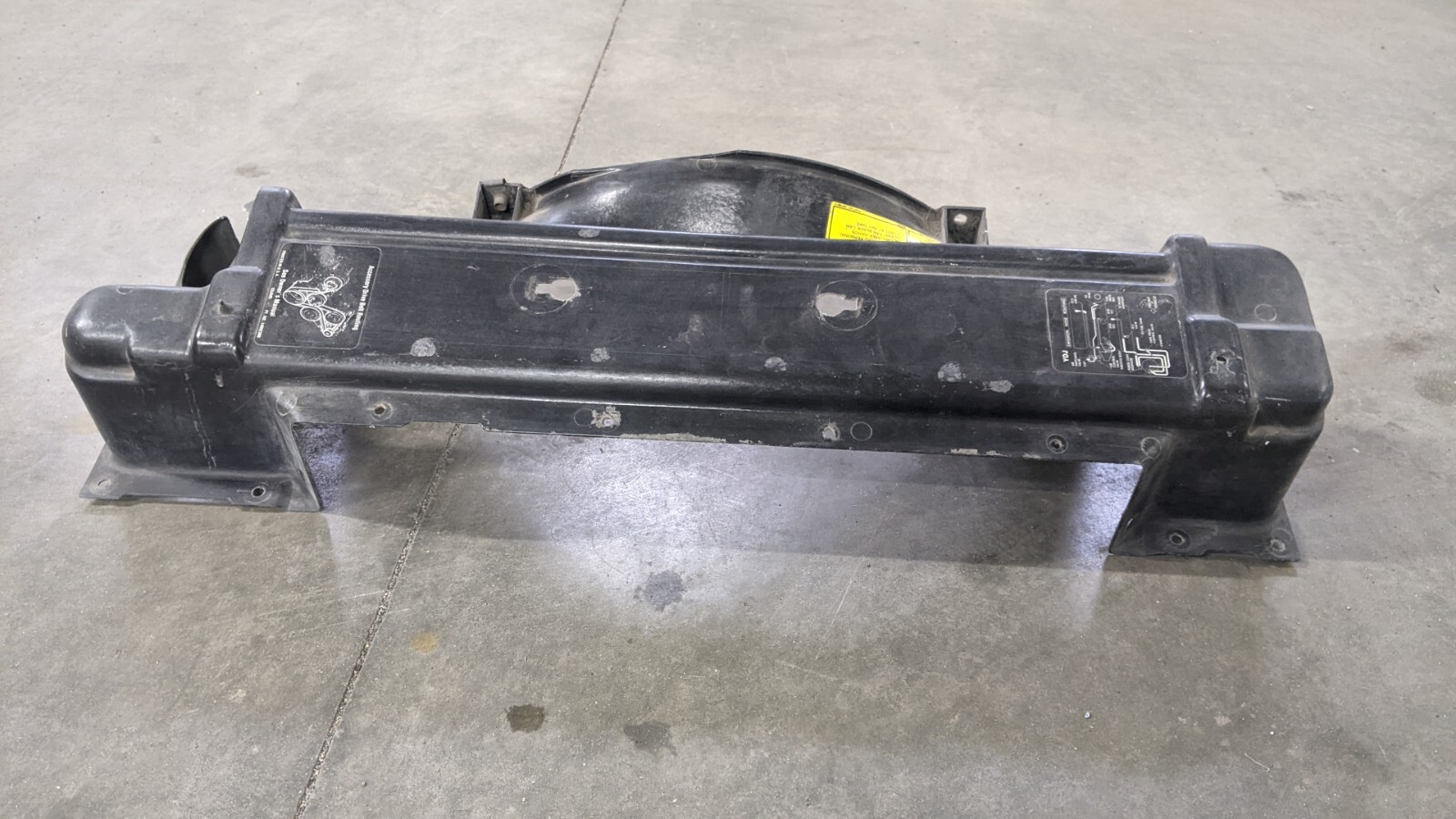 Genuine 1985-1989 C4 Corvette Upper Radiator Shroud 10065785 OEM | eBay