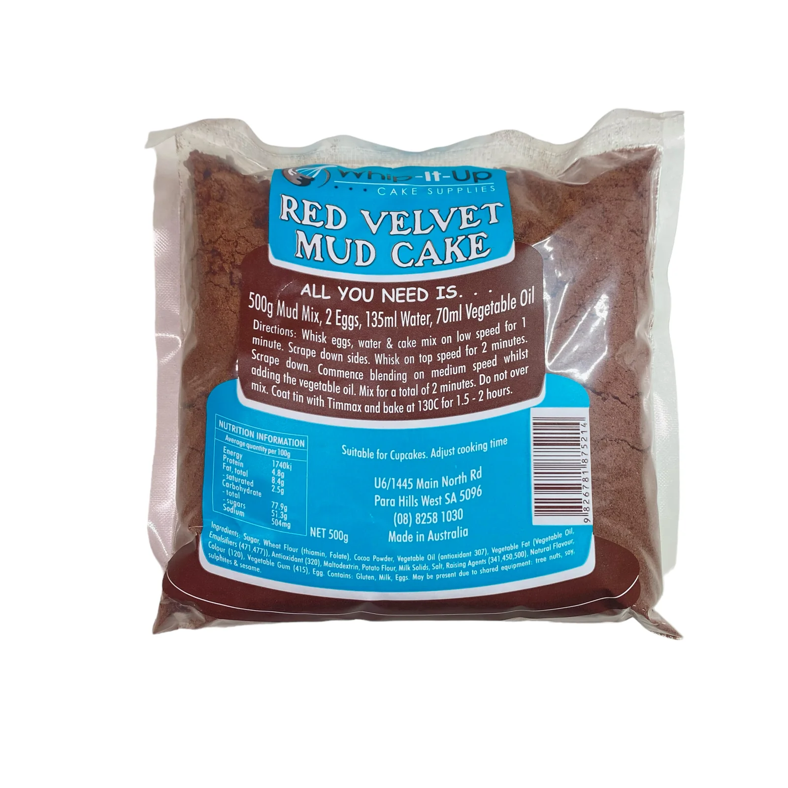 RED VELVET MUD MIX 500GM | eBay