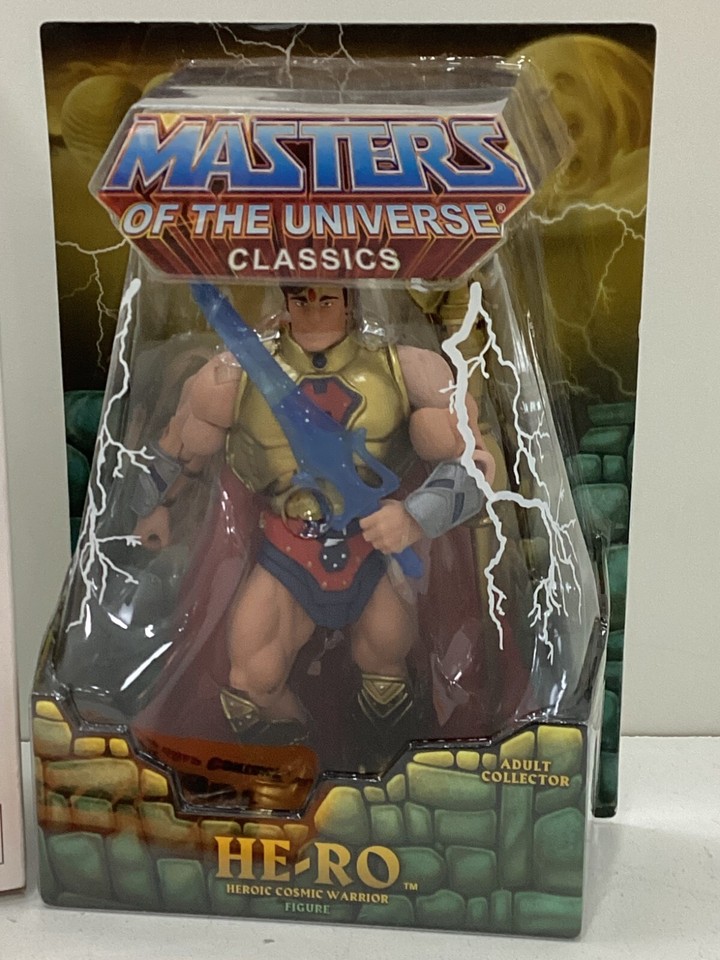 2008 MATTEL - MOTU CLASSICS- HE-RO HEROIC COSMIC WARRIOR MISB | eBay