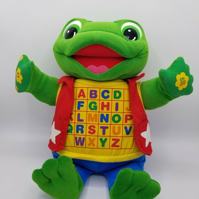 E13 LeapFrog Baby Tad Little Leap Read Sing Interactive Learning Frog ...