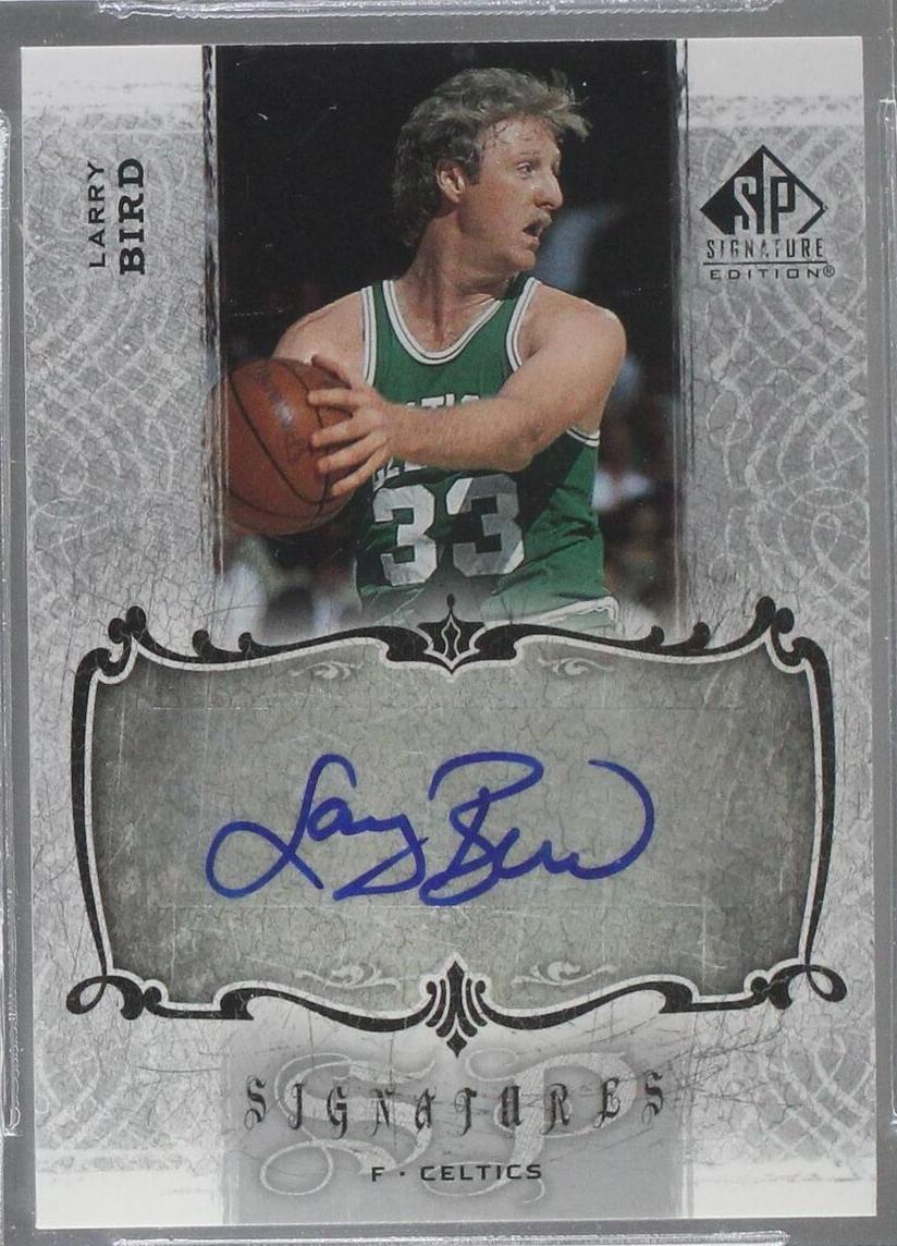 2006-07 SP Signature Edition - Signatures Larry Bird #SPS-LB (AU) for ...