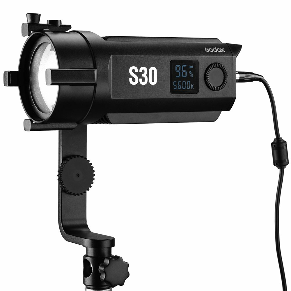 Godox S30 Continuous LED Light Focusing Lamp 30W 5600K & Lighting Accessories | eBay