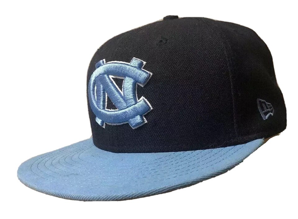 North Carolina NC Tar Heels NEW ERA 59FIFTY FITTED 2-Tone CAP HAT sz 7 ...
