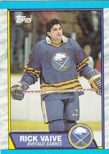 #125 Rick Vaive - Buffalo Sabres - 1989-90 Topps Hockey | eBay