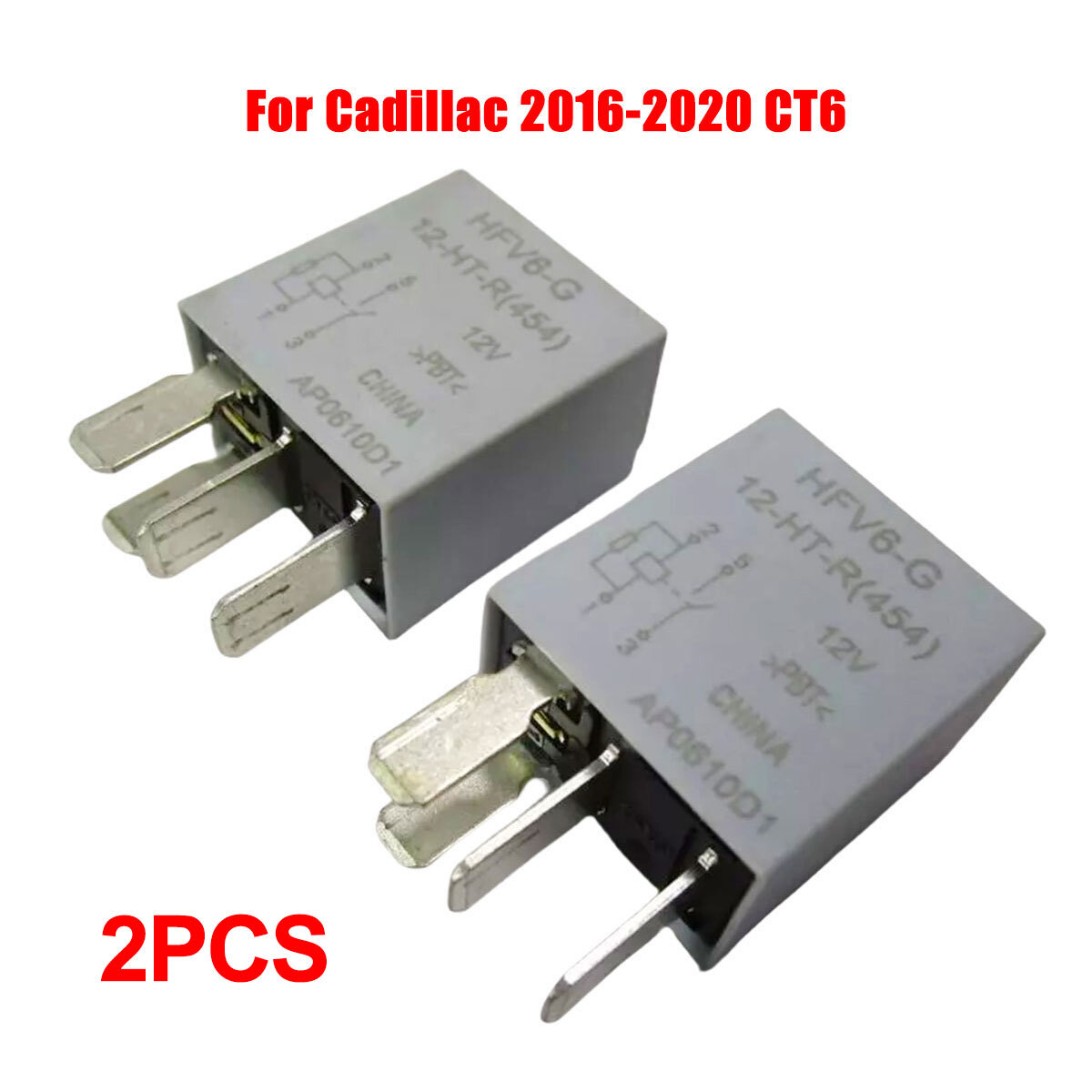 2pcs 12V Fuse Relay Relays 13598343 For GM Cadillac 2016-2020 CT6 | eBay